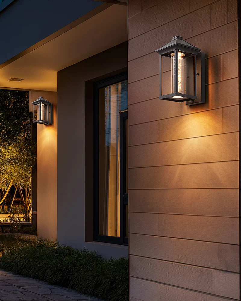 Dusk to Dawn Outdoor Wall Lights for Safety & Energy Saving – EDISHINE